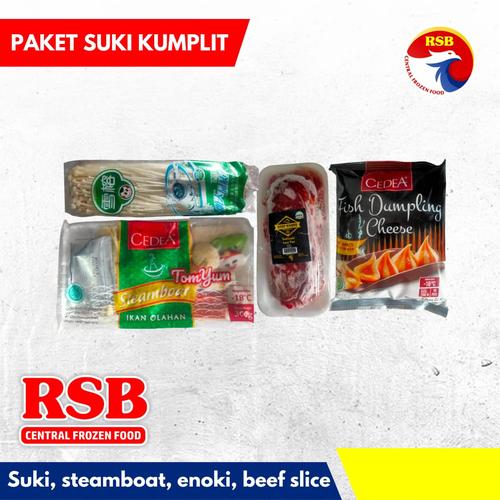 Jual Paket steamboat suki beef slice - Kota Bandung - Rsb frozen food ...