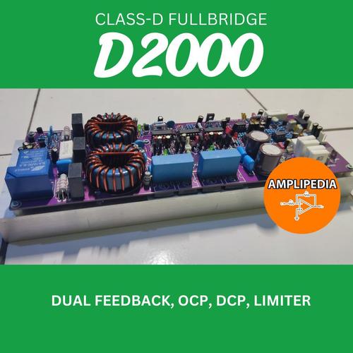 Jual Full-Bridge D2k Full Bridge Class-d Amplifier Class D D2000 ...