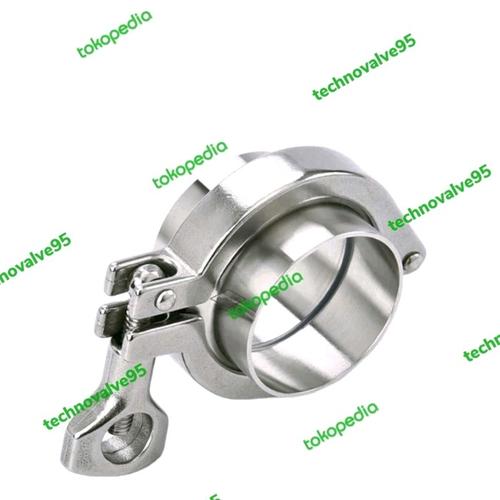 Jual CLAMP FERRULE STAINLESS STEEL SS 316 1 SET KOMPLIT UK 6" INCH - 6 ...
