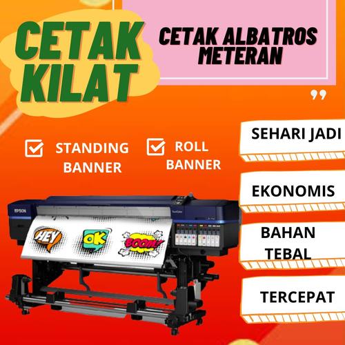 Jual CETAK ALBATROS METERAN X BANNER ROLL BANNER STANDING BANNER ...