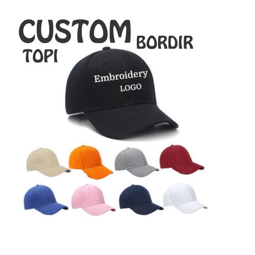 Promo TOPI BISBOL CUSTOM, TOPI BASEBALL RAPEL PREMIUM BORDIR CUSTOM ...