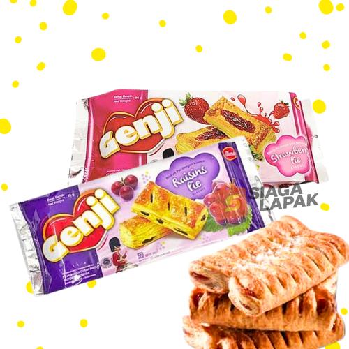 Promo Monde Genji Pie All Varian 85gr Biskuit Pai Raisin Soft Stroberi ...