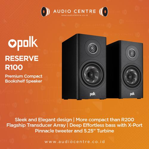 Promo Polk Audio Reserve R100 Bookshhelf Speaker - Black Cicil 0% 3x ...