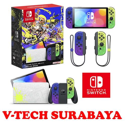 Jual NINTENDO SWITCH OLED SPLATOON 3 LIMITED EDITION - Kota Surabaya ...