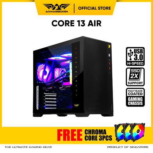Promo Casing Gaming Armaggeddon Tessaraxx Core 13 Air E-ATX Gaming PC ...