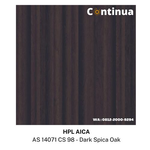 Jual HPL AICA AS 14071 CS 98 DARK SPICA OAK - Jakarta Timur - TOKO CONTINUA | Tokopedia