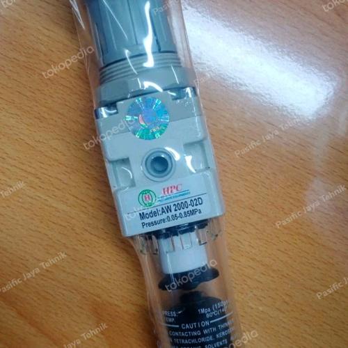 Jual Air Filter Regulator HPC AW2000-02D Auto Drain ORI murah - Jakarta ...