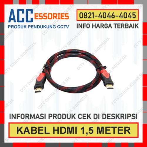 Jual KABEL HDMI 1,5M Panjang Kabel 1,5 Meter HDMI TO HDMI Harga ...