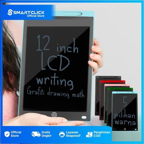 Promo Smartclick LCD Writing Board Drawing Tablet Gambar Anak 12 inch ...