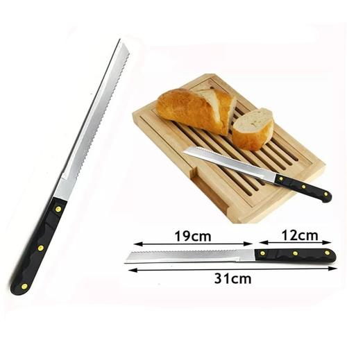 Jual Hai - Pisau Roti 2 Sisi Panjang / Pisau Potong Roti Tawar ...