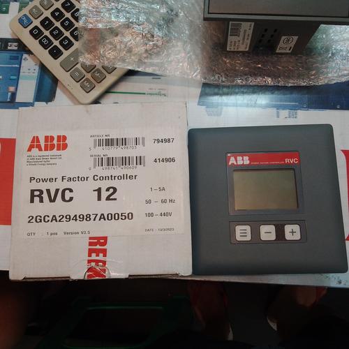 Jual POWER FACTOR CONTROLLER/REGULATOR RVC12/RVC 12 ABB - Jakarta Pusat ...
