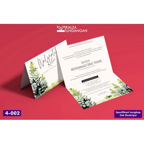 Jual Cetak Undangan Khitanan (Sunatan) Desain Kekinian !! *4-002 ...