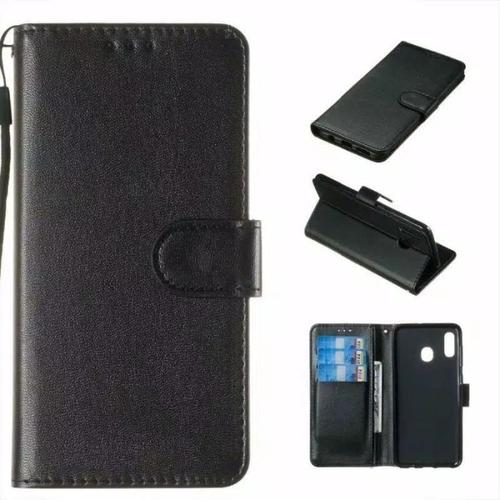 Jual FLIPCOVER INFINIX SMART 7 FLIP CASE DOMPET KULIT HANDPHONE - NAVY ...