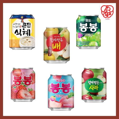 Jual HAITAI Korean Baverage 238ML Minuman 1 Kaleng - Bon bon Peach - Kota Bandung - CarDe Retail ...