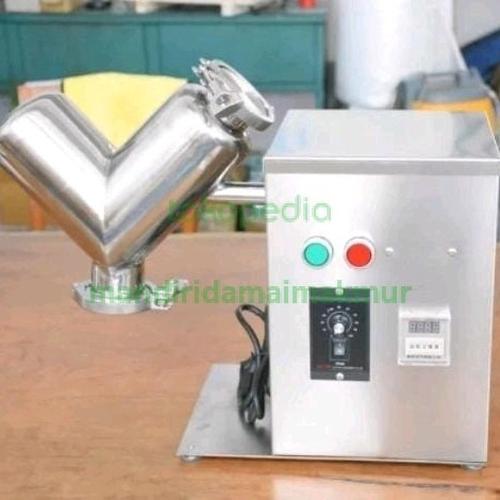 Jual V powder mixer mixing blender machine small 2 L mesin blender ...
