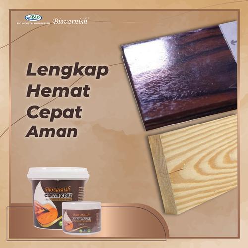 Jual Pernis Kayu GLOSS dan MATTE 1kg BIOVARNISH CLEAR COAT Can - GLOSS ...
