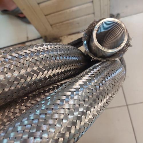Jual Selang Flexible Hose 1 1/2" inch Stainless SS 304 Metal Hose ...