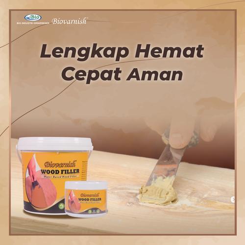 Jual Dempul kayu Jati dan Ramin Waterbased - Biovarnish Wood Filler 1,5 ...