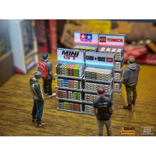 Jual XGEAR RACK TOYS & GAME for DIORAMA with DETAILING PARTS -MINI GT ...