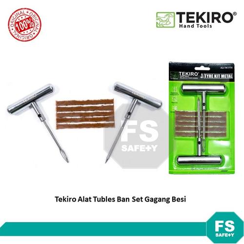 Jual Tekiro Alat Tambal Ban Tubles Tubeless Gagang Besi - Refill isi 30 ...