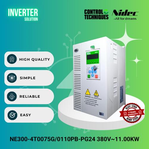 Jual INVERTER VSD/VFD NIDEC CONTROL TECHNIQUE NE300 11.00kw/ 2HP 380V ...