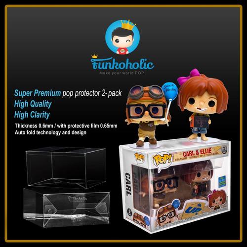 Jual Funko POP! 2-Pack Foldable Acid-Free PET Plastic Protector Case 0 ...