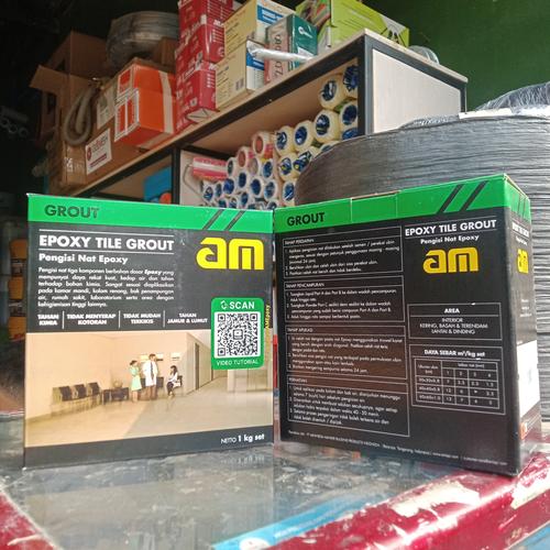 Jual am 55 tile grout epoxy nat warna GREY ORCHID - Jakarta Barat ...