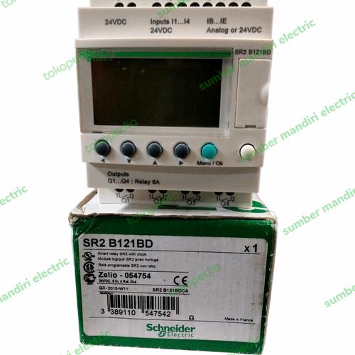 Jual SCHNEIDER SMART RELAY ZELIO SR2 B121BD 24VDC - Jakarta Pusat - sumber mandiri electric ...