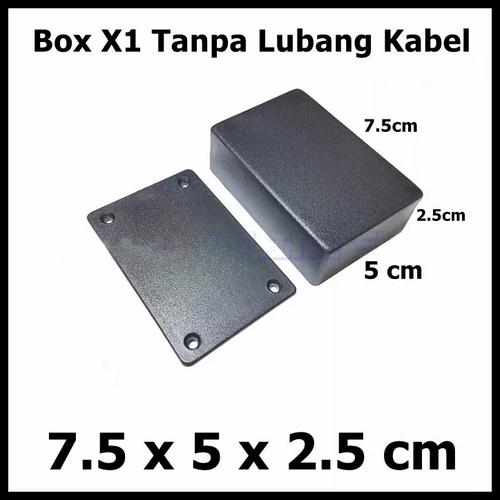 Jual Box X1 dimensi 75x50x25mm box project custom arduino - Kab ...