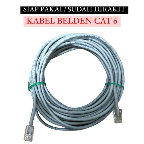 Jual KABEL UTP LAN CAT 6 BELDEN + RG 45 SIAP PAKAI/ SUDAH DIRAKIT - 5 ...