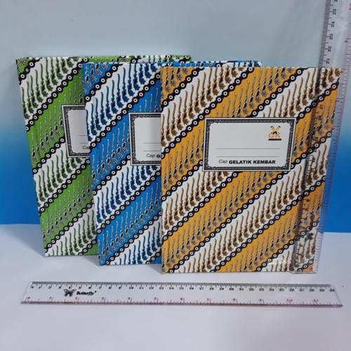 Jual Buku Batik Gelatik Kembar A5 isi 100 / Buku Tulis Catatan Agenda ...