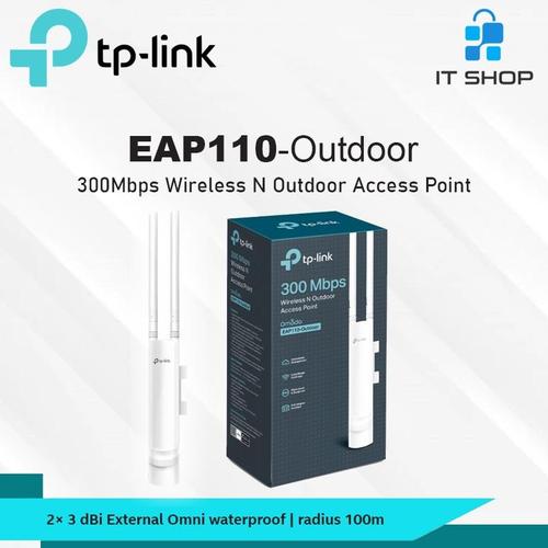 Jual Tp-Link Eap110 Outdoor 300Mbps Wireless Outdoor Access Point ...