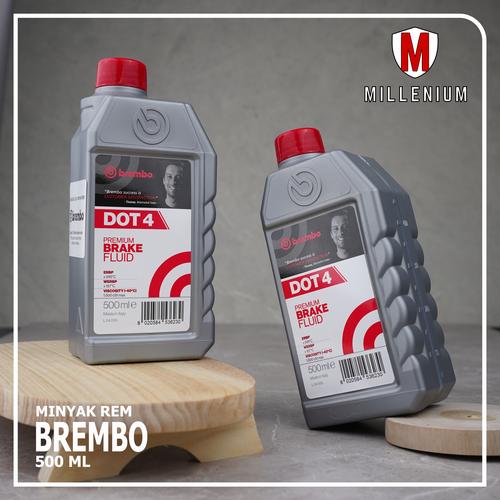 Jual Brake Fluid Dot 4 500ml Brembo Original - Minyak Rem - Oli Rem 500 ...