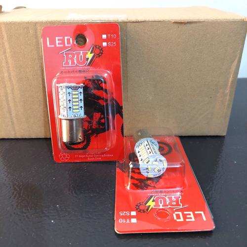 Jual DOP LAMPU BOHLAM LED STOP REM LED 30 MATA RUNNING WARNA PUTIH ...