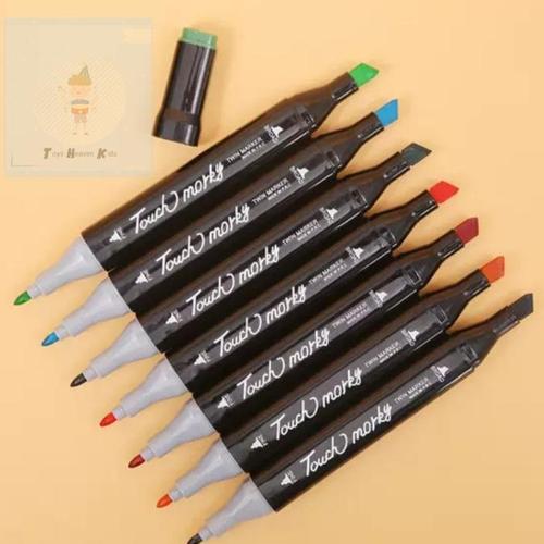 Jual SPIDOL 40 WARNA ANAK GAMBAR SKETSA TWIN MARKER SKETCH COPIC ...