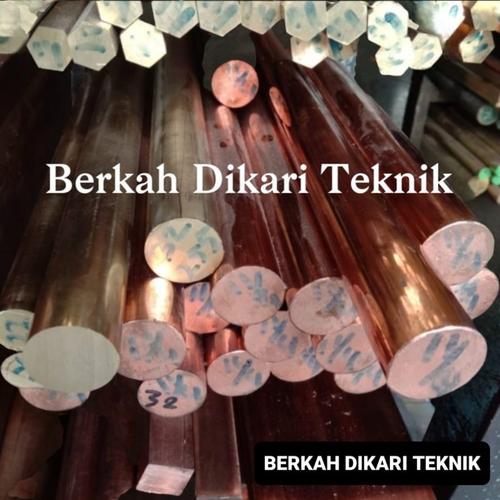 Jual grounding rod as tembaga 1/2 inch x 1 meter - full tembaga murni ...