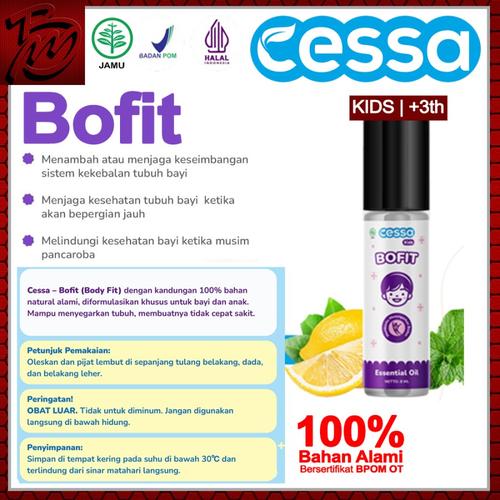 Promo Cessa KIDS BOFIT - Essential Oil Meningkatkan Daya Tahan Tubuh ...