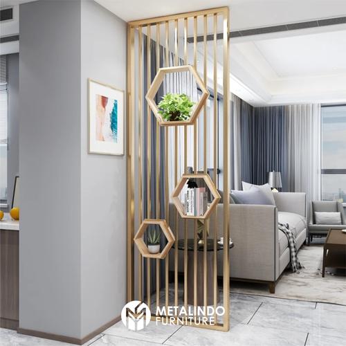 Jual PARTISI RUANGAN MINIMALIS ESTETIK, PEMBATAS RUANGAN MODERN MEWAH ...