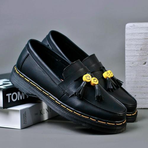 Jual Sepatu Loafers Pria Casual Formal Kerja PLAT_D SMILE Original ...