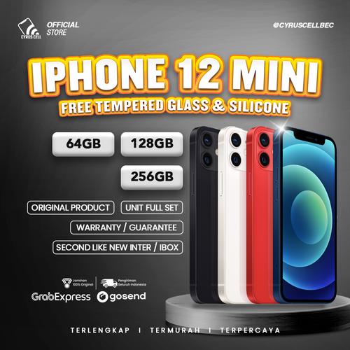 Promo IPHONE 12 MINI 64GB 128GB 256GB SECOND INTER IBOX LIKE NEW ...