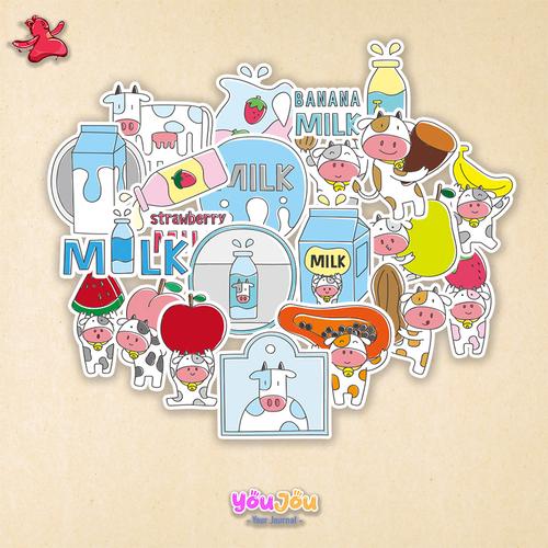 Jual Sticker Journal Sticker lucu Sticker Food [32] - Kab. Bandung ...