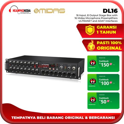 Jual Midas DL16 - 16 Input 8 Output Stage Box - Jakarta Barat ...