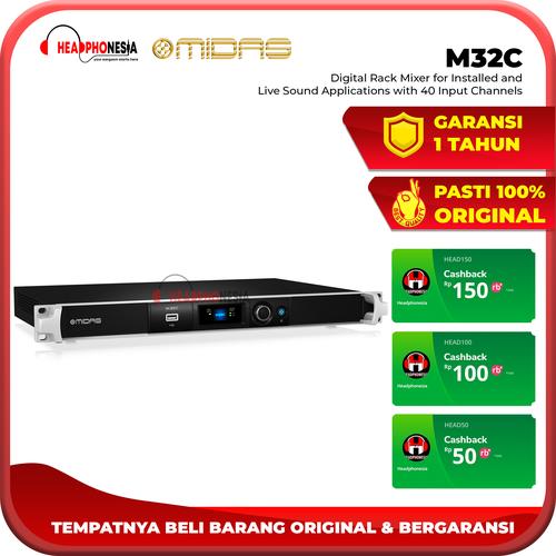 Jual Midas M32C - 40 Channel Digital Rackmount Mixer - Jakarta Barat ...