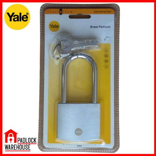 Promo GEMBOK YALE Y120DB/60/163/1 LONG SHACKLE PADLOCK DIMPLE KEY 60MM ...