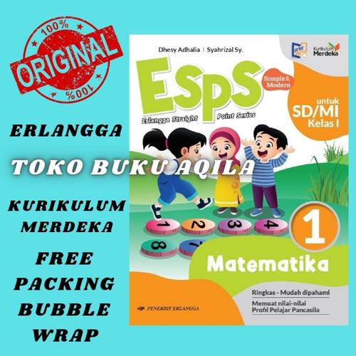 Jual Buku Esps Matematika Kelas 1 SD/MI Erlangga Kurikulum Merdeka Original - Jakarta Timur ...