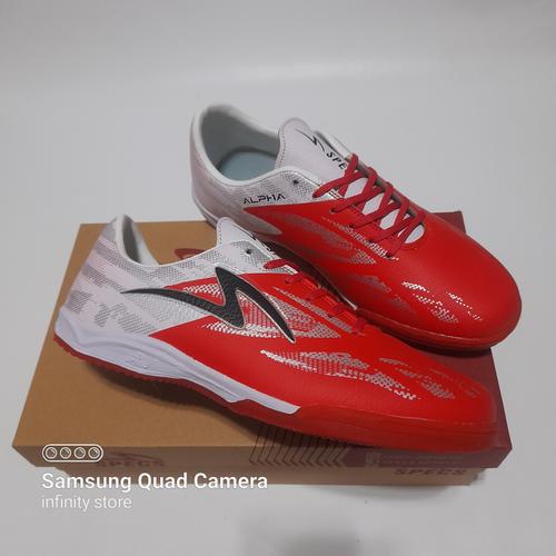 Jual sepatu futsal specs alpha elite pro - ls putih gold, 38 - Kab. Tangerang - infinity_store ...