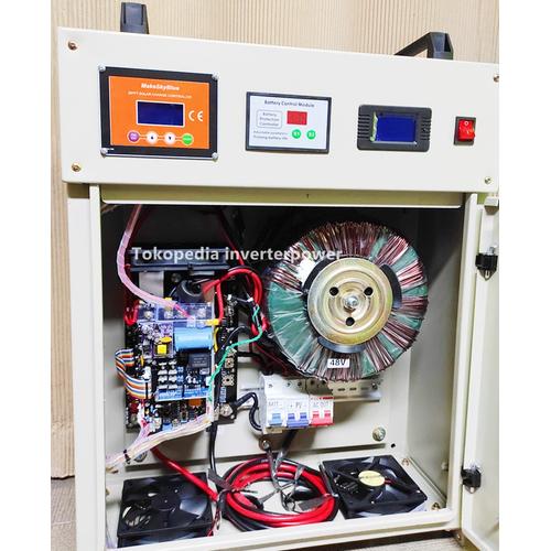 Jual Box panel inverter lengkap trafo 2000 W pure sine wave - 24 Volt ...