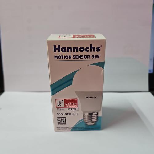 Jual LAMPU BULB LED MOTION SENSOR SENSOR GERAK 9W HANNOCHS - Jakarta ...