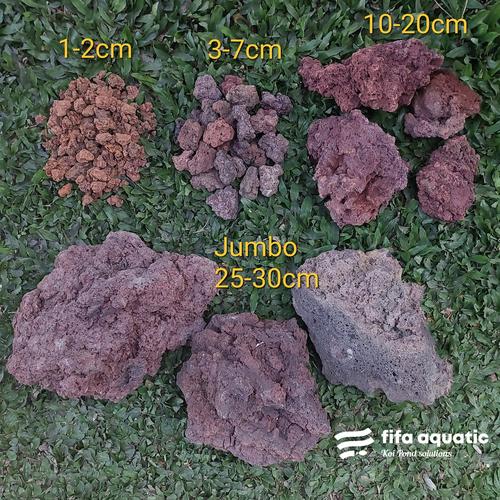 Jual Batu Lava Rock 1kg Media Filter - Jumbo 25-30cm - Kab. Cilacap ...