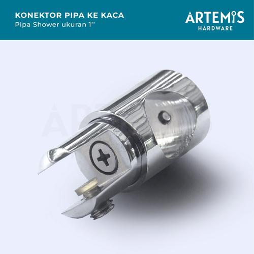 Jual Konektor Pipa ke Kaca - Shower Tube Pipe Connector 1 inch - Brass ...